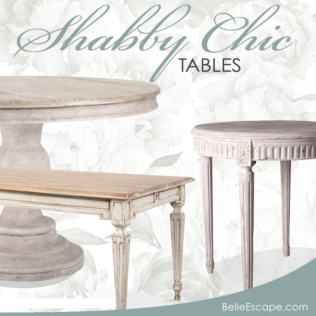Shabby Chic Tables: Style Tips and DIY