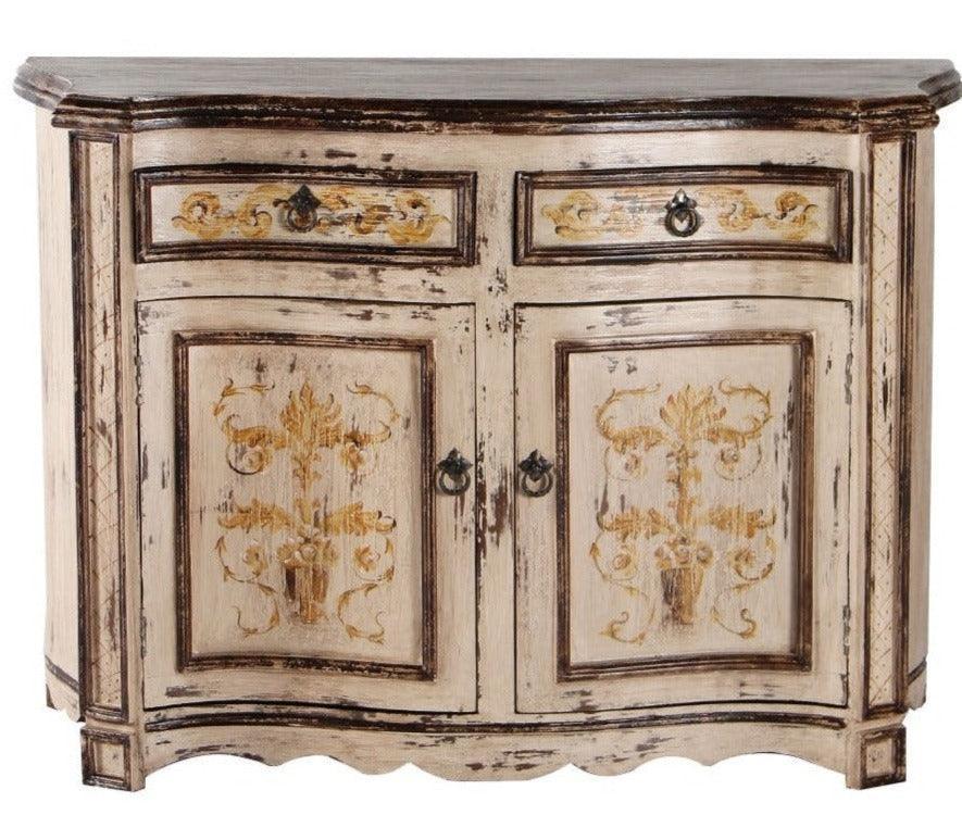 Curved French Country Scroll Buffet