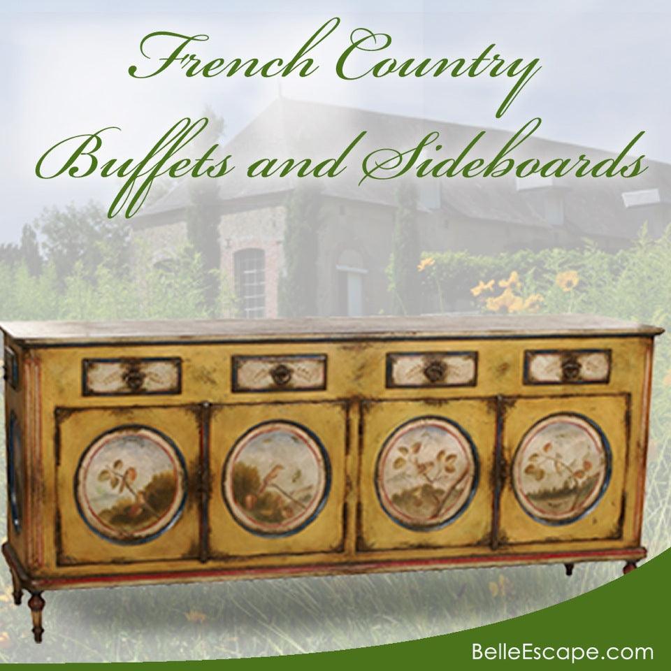 French Country Buffets and Sideboards