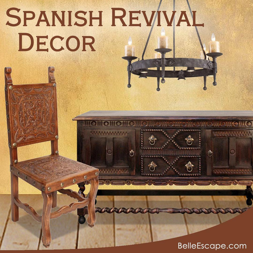 Antique Furniture Spanish Colonial Lot Pair Of Antique Spanish