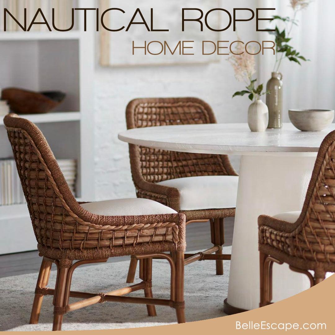 Sail Away with Nautical Rope Decor
