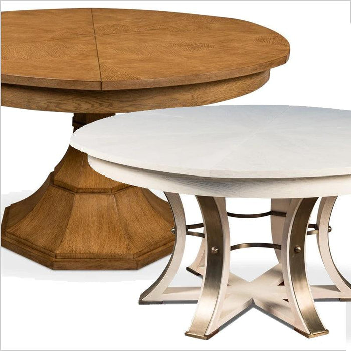 Expandable Jupe Dining Tables | Round, Extendable & Elegant Dining