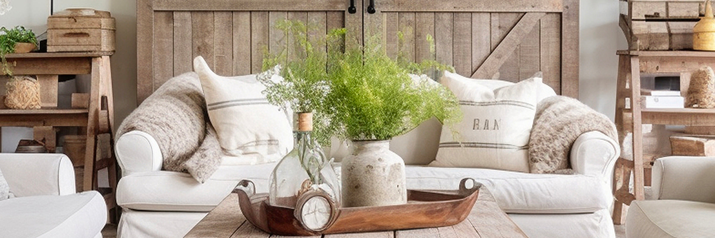 Farmhouse Chic Furniture | Cottage & Rustic Country Décor