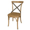 French Bistro Metal Cross-Back Side Chair | French Country Style