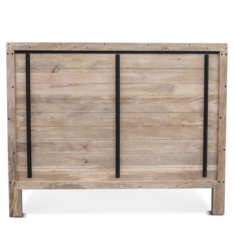 Indy Boho Natural White Bed