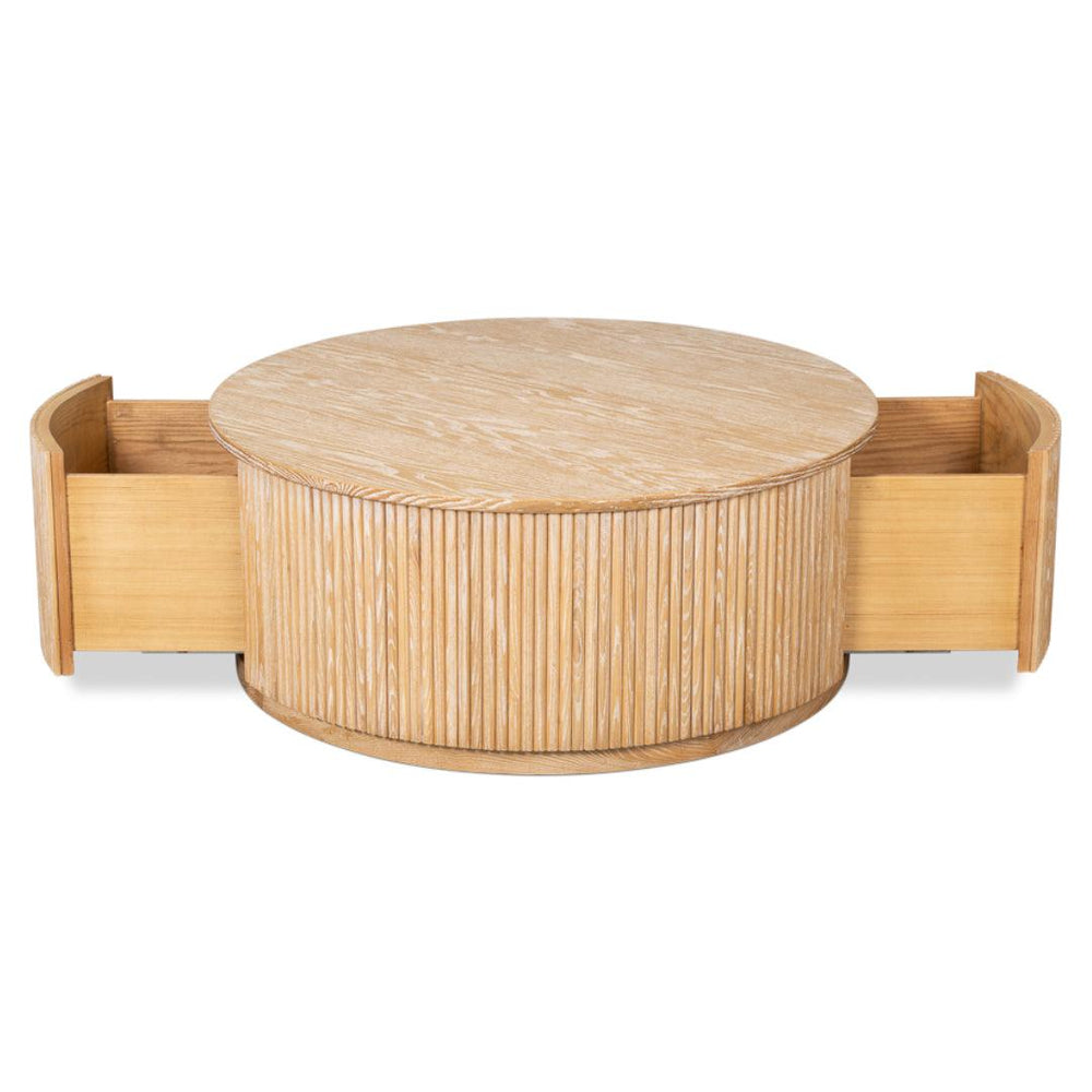 Organic Natural Ridges Coffee Table