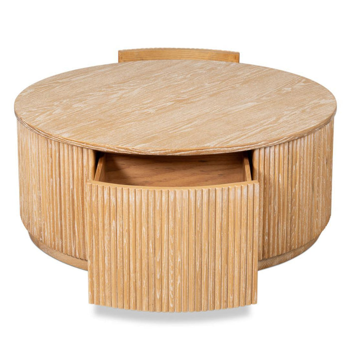 Organic Natural Ridges Coffee Table