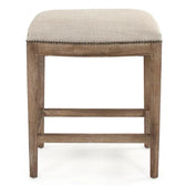 Cora Counter Stool with Nailhead Trim
