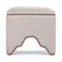 Cream Cubic Stool