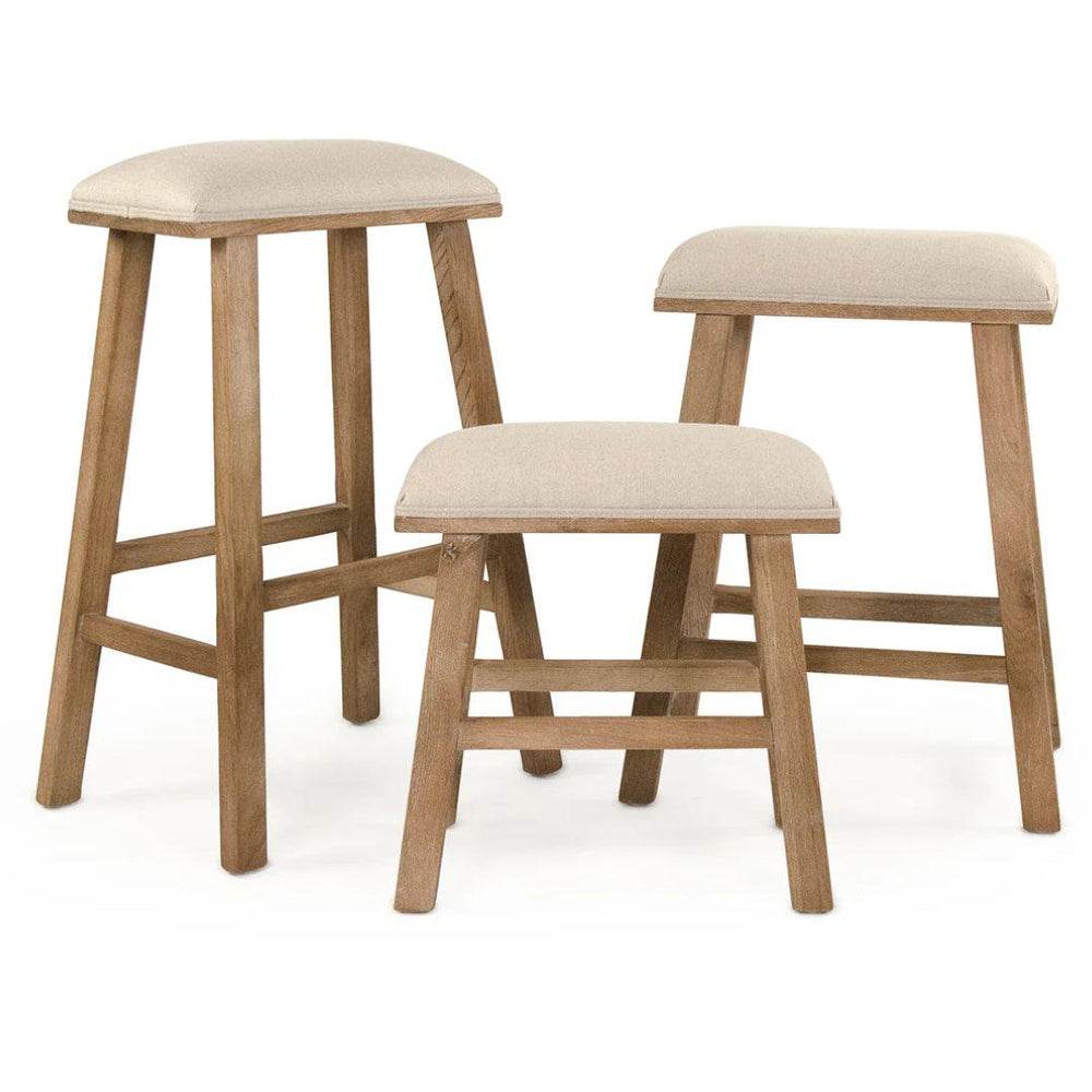 Farmhouse Natural Counter Stool