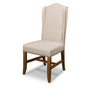 Ivory High Back Dining Chairs - Set of 2