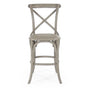 Birch Wood Cross Back Bar and Counter Stool