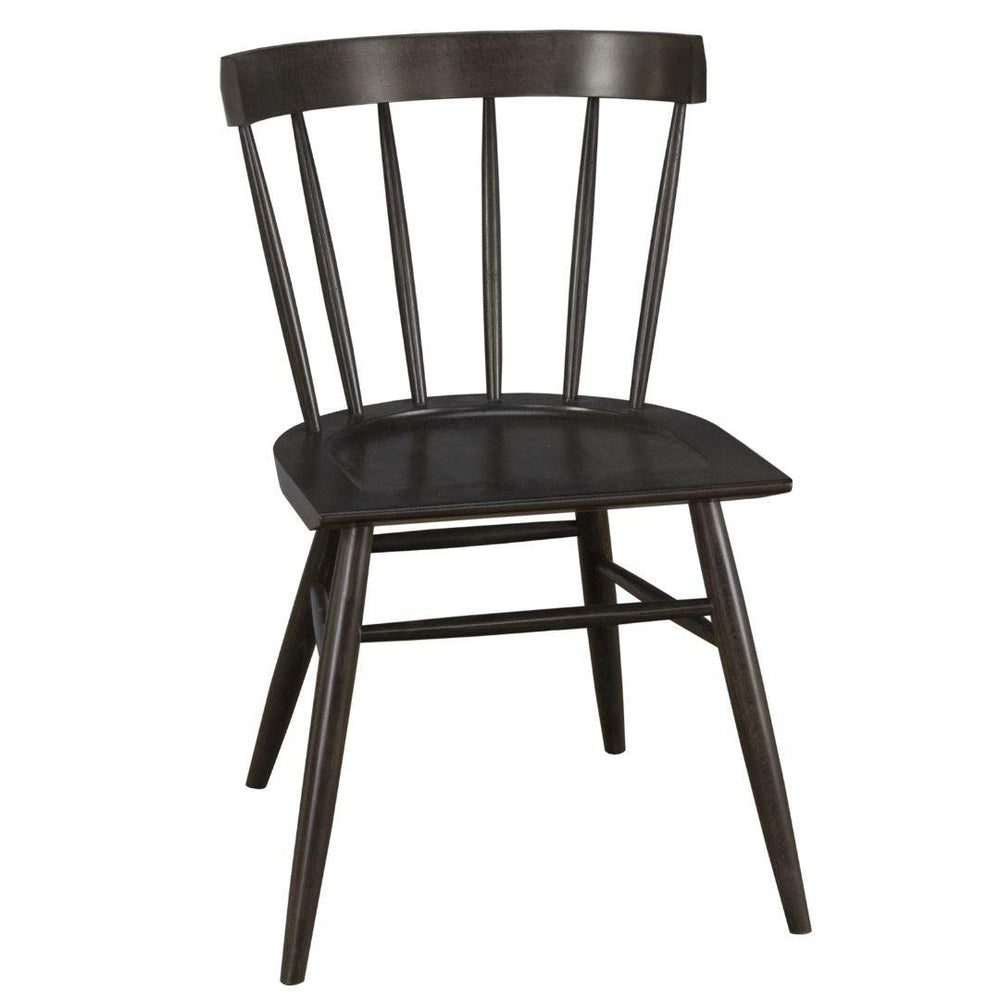 Modern Black Spindle Dining Chair | Farmhouse Chic Style