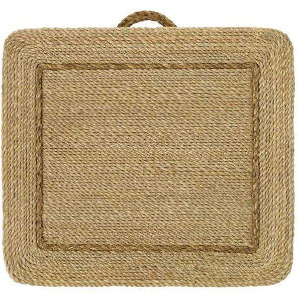 Abaca Rope Small Coastal Nightstand – Belle Escape