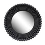 Beaded Boho Round Mirror