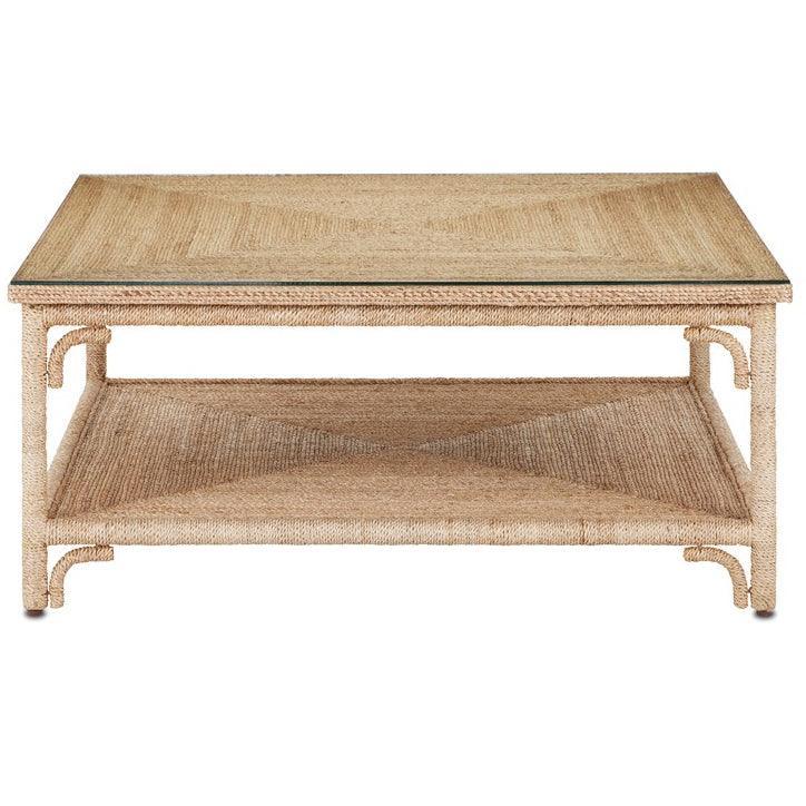 Braided Abaca Rope Cocktail Table – Belle Escape