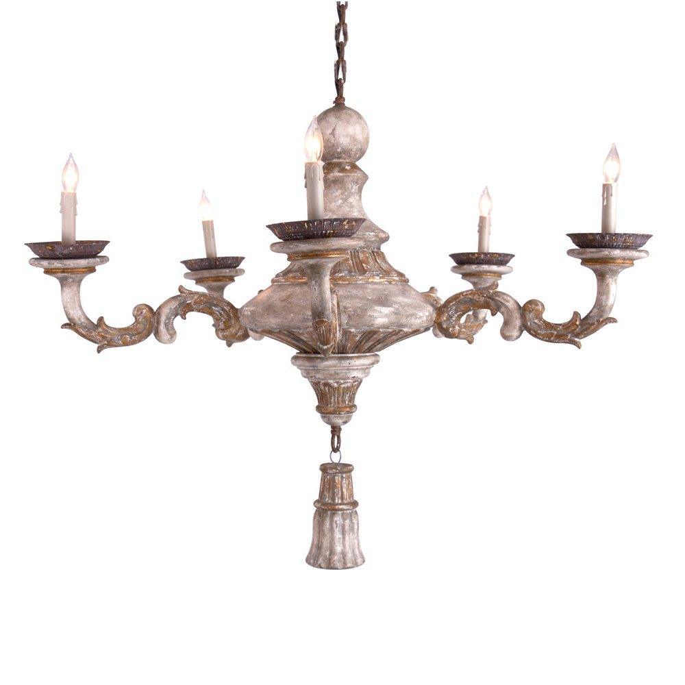 Claudette Vintage French Chandelier – Belle Escape