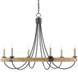 Natural Coastal Captain Rope Chandelier