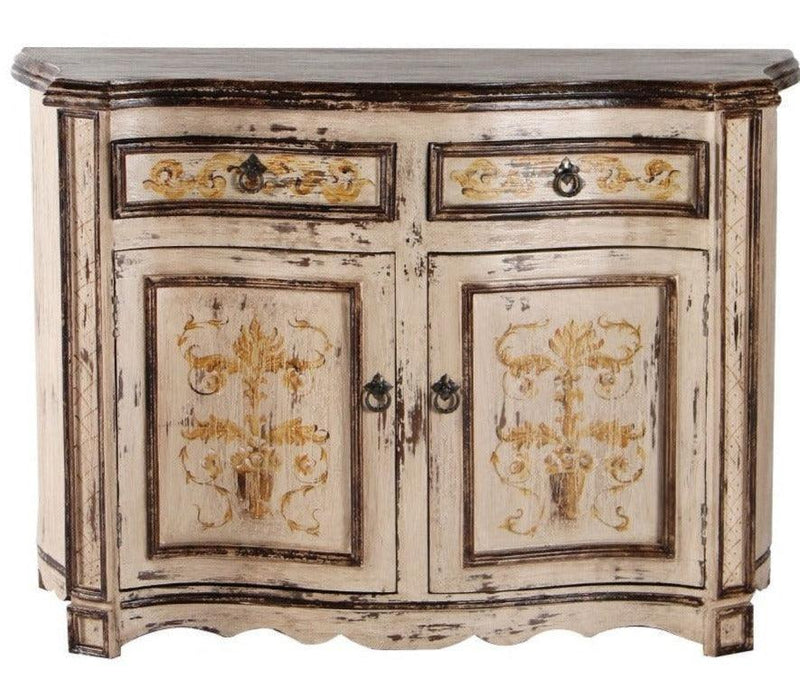 Curved French Country Scroll Buffet