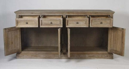 Distressed French Oak Buffet – Rustic Elegance & Timeless Storage