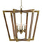 Earthy Geometric Chandelier | Urban Lighting