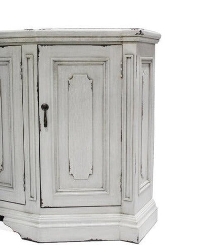 Farmhouse Curved 4-Door Buffet | Available in Many Colors