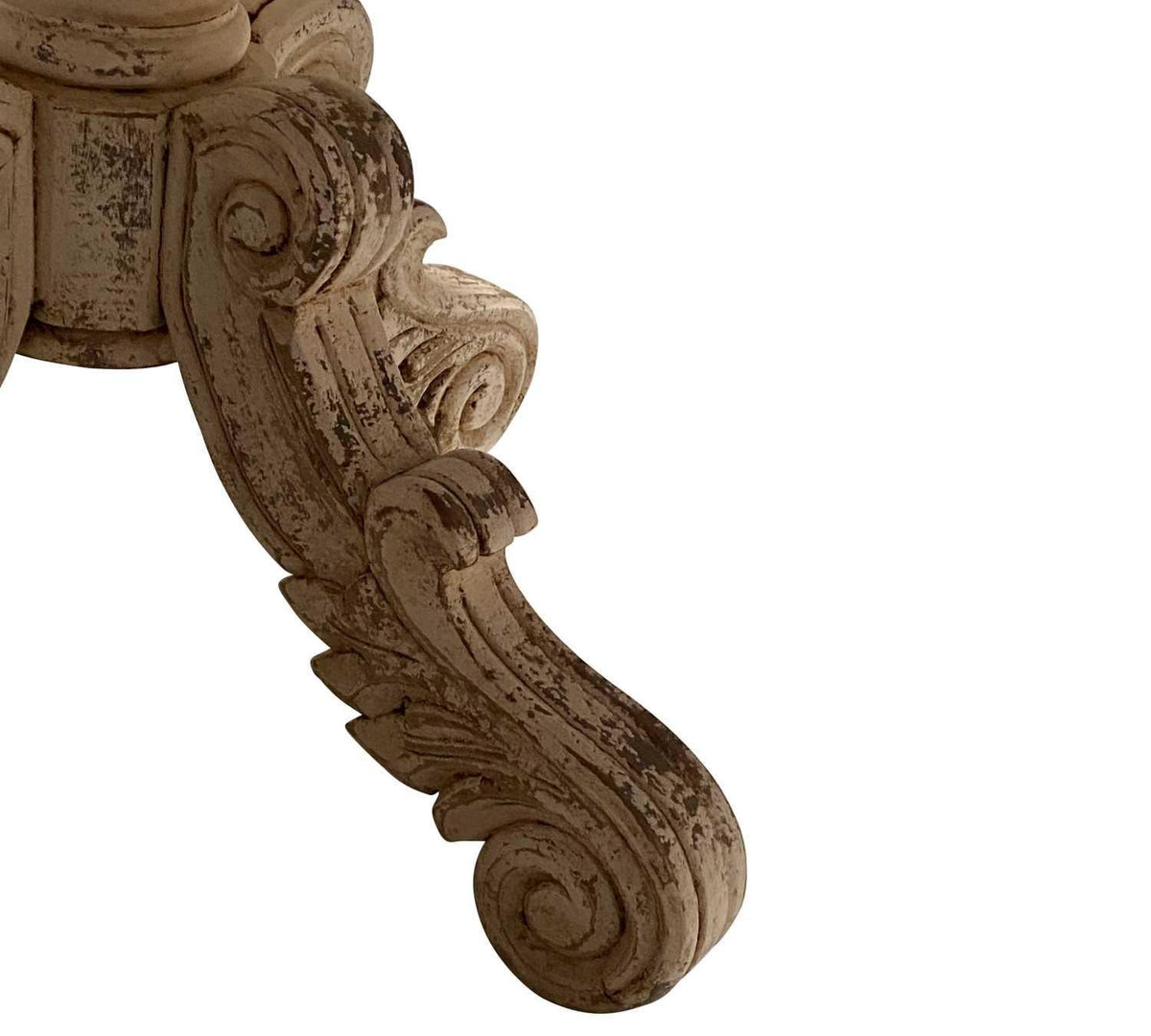 French Scroll Round Dining Table