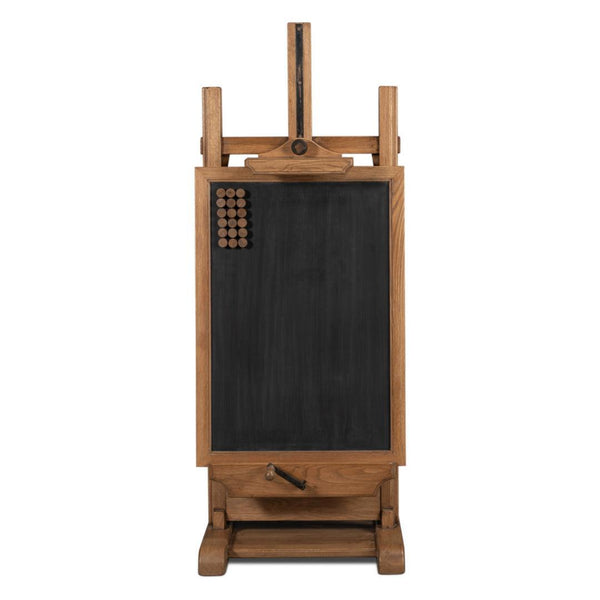 Old World Style Adjustable Blackboard Easel