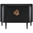 Modern Brass Fleur Demilune Sideboard