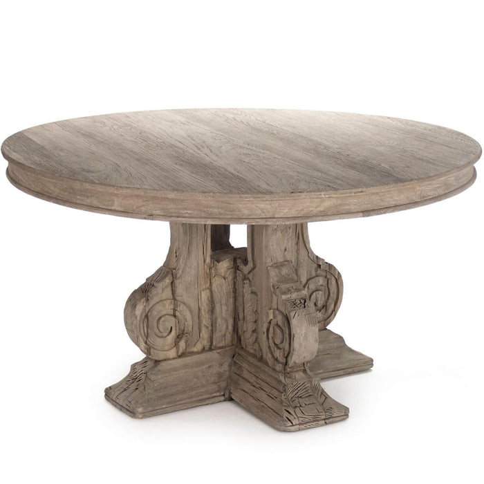 Old World Provence Pedestal Table - dining table