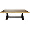 Pamplona Spanish Scroll Top Dining Table