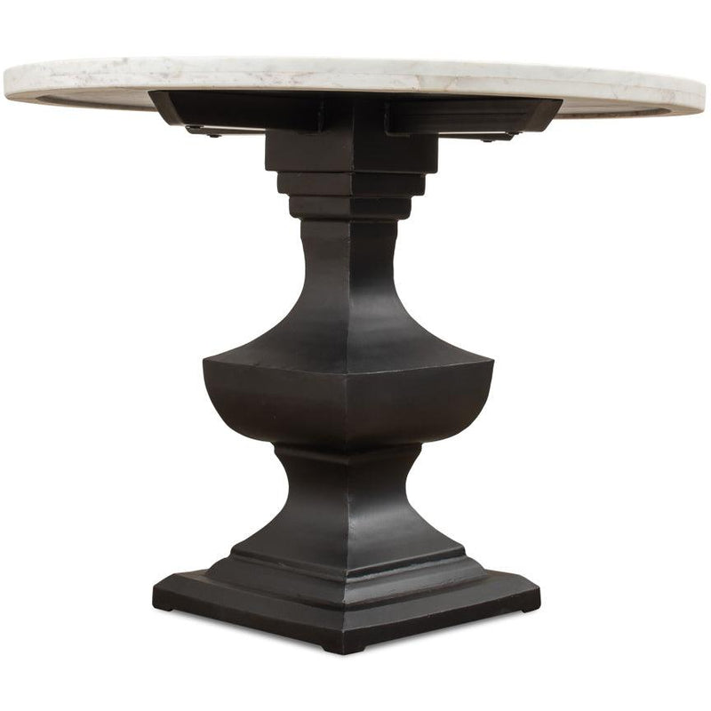 Parisian Round Marble Top Dining Table - 40" Round