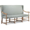 Sage Blue High Back Sofa Bench