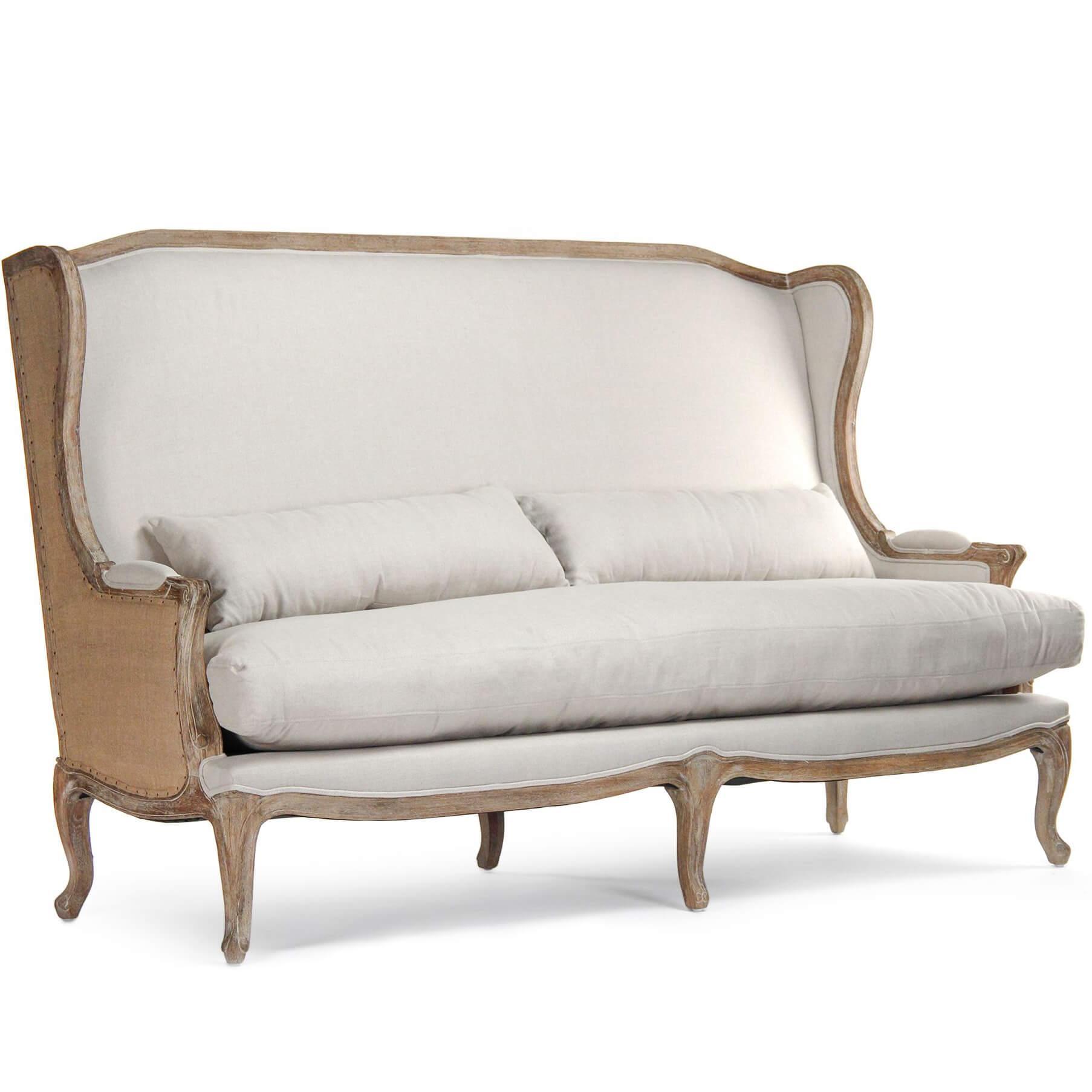 Provence High Back Sofa | French Country