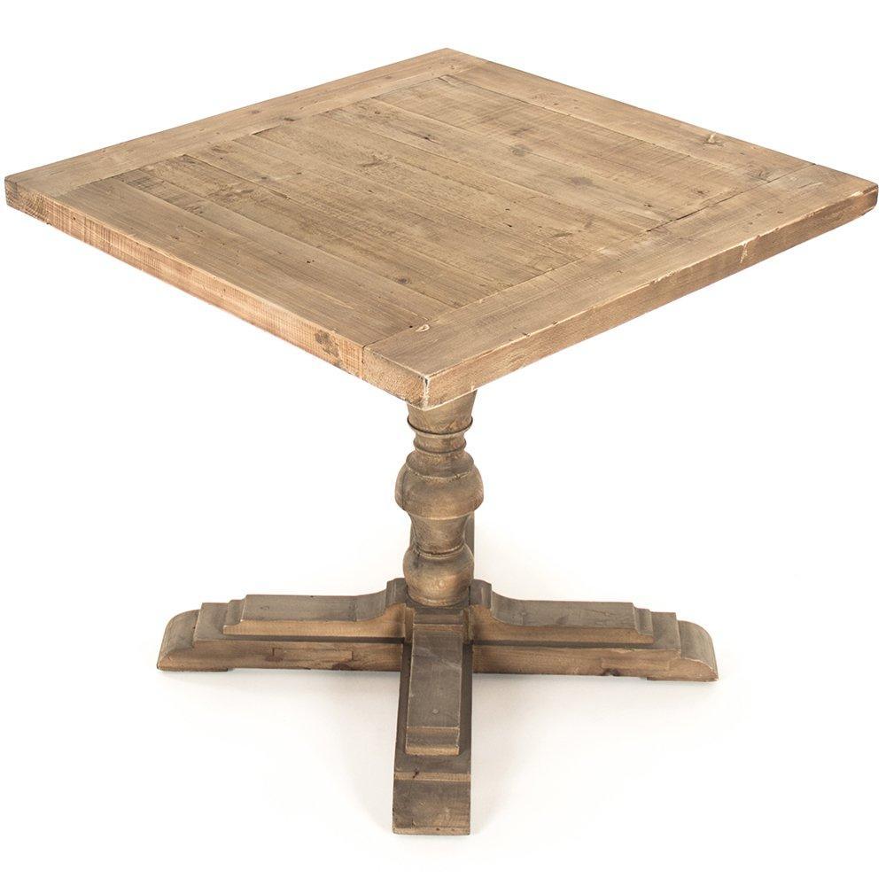 Rustic Cafe Table | Square Cafe Table – Belle Escape