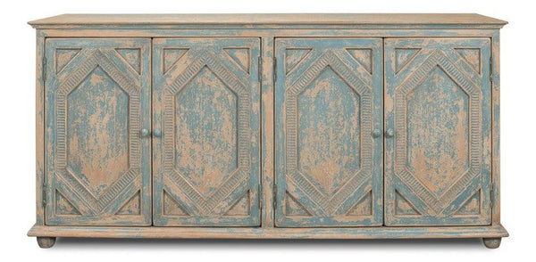 Serenity Blue Coastal Cottage Sideboard