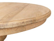 Natural Sienna Farmhouse Chic Round Dining Table
