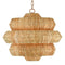 Small Rattan Antibes Chandelier