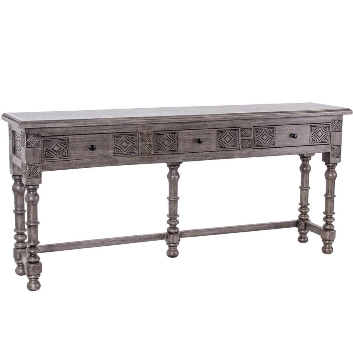 Southwestern Carved Console Table