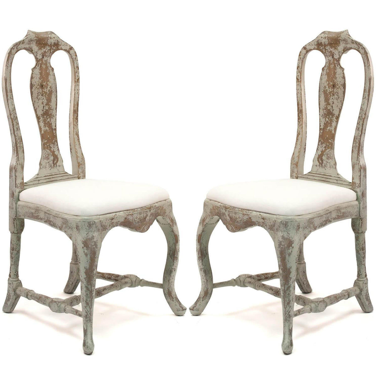 Weathered Grey Dining Chairs