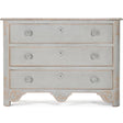 White Distressed Farm Chest | French Country